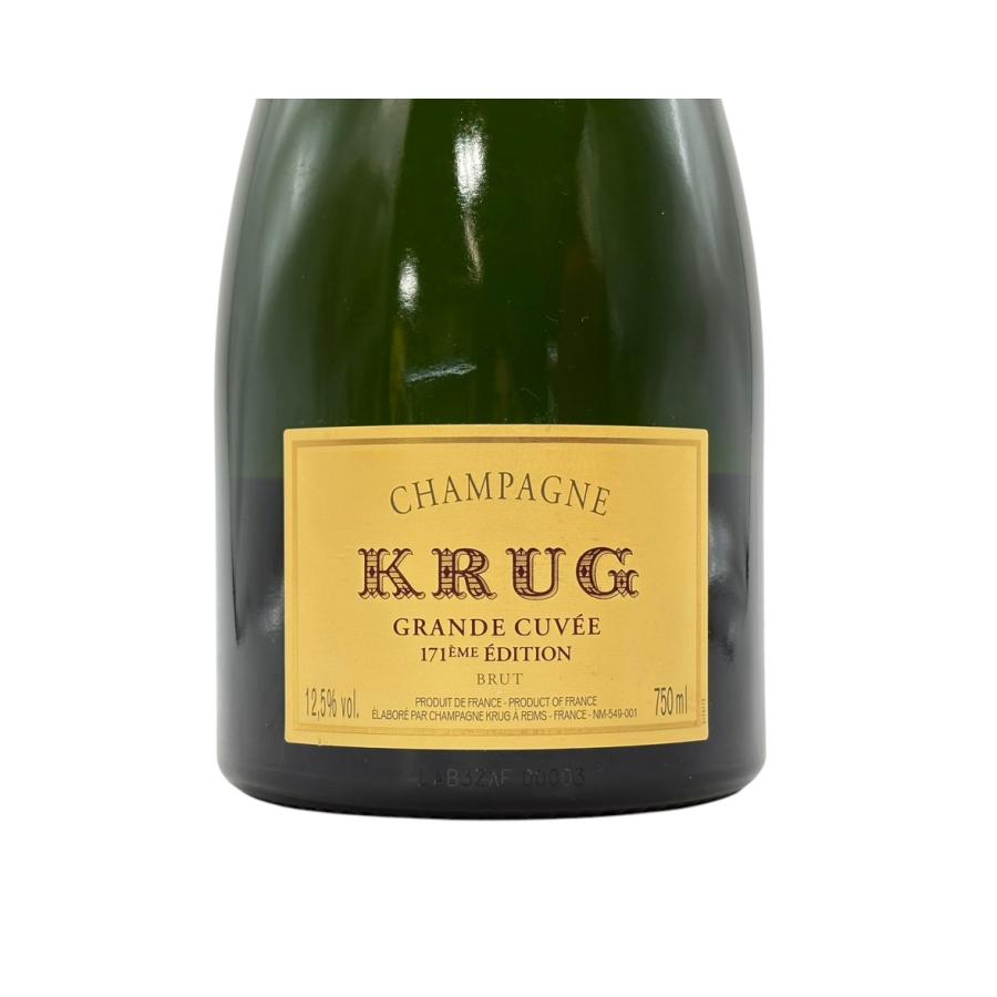 クリュッグ グランド キュヴェ ブリュット エディション 171 750ml シャンパン 12.5% KRUG 未開栓 : ライフクリエイト - 通販 - Yahoo!ショッピング