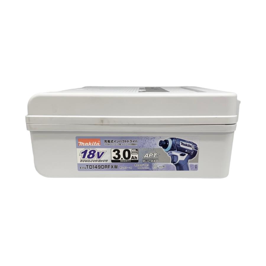 未使用展示品 makita マキタ 充電式インパクトドライバ TD149DRFXW 18V フルセット バッテリ2個・メロディ付充電器付 白 : m-td149drfxw : ライフクリエイト ...