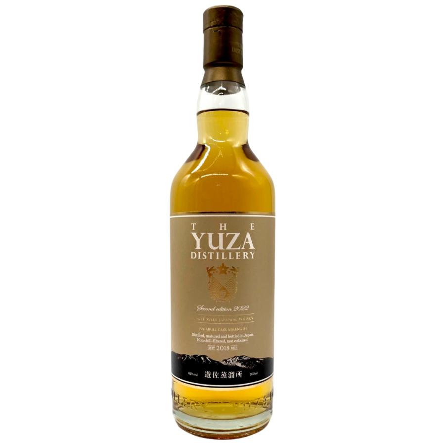 未開栓 遊佐蒸溜所 セカンド エディション 2022 限定品 シングルモルト ウイスキー 700ml 62％ THE YUZA Second edition DISTILLERY SINGLE ...