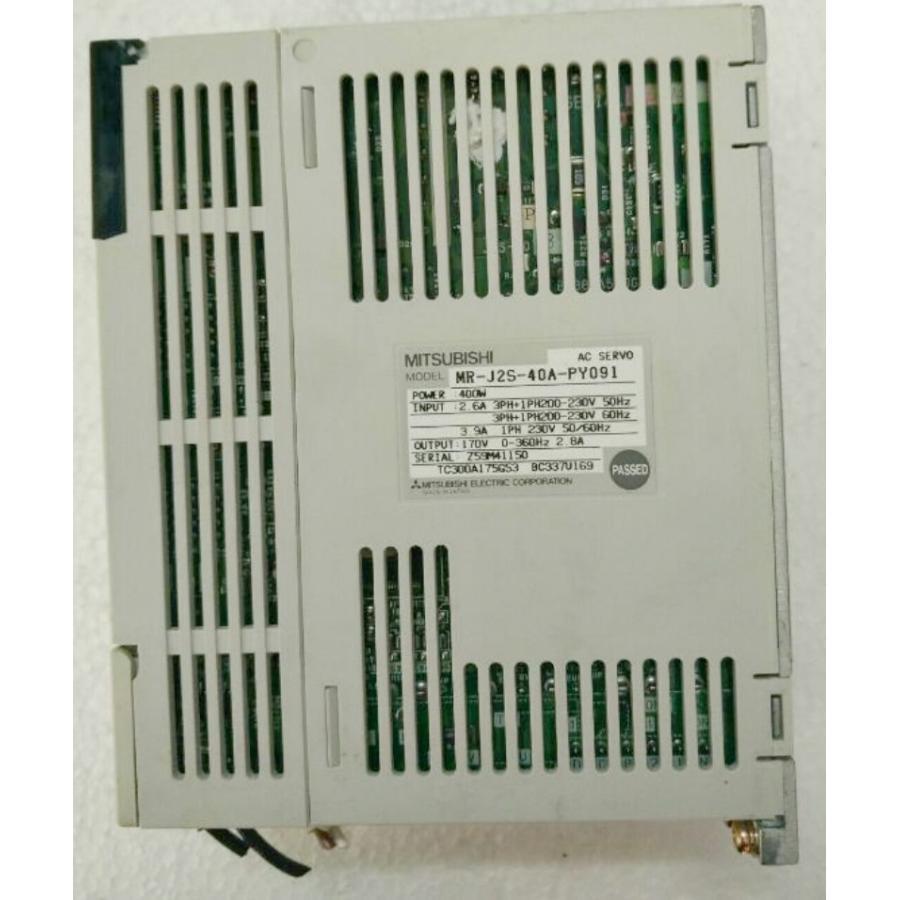 ★新品【 免税業者★送料無料 】MITSUBISHI 三菱電機 MR-J2S-40A-PY091 ACサーボアンプ 【6ヶ月保証 ...