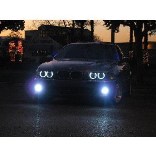 e-auto fun LEDバルブ BMW イカリング 5W E39/E60/E61/E63/エンジェルアイ E64 E65 E66 E87 E53 X5 ホワイト 2本セット 送料無料 ...