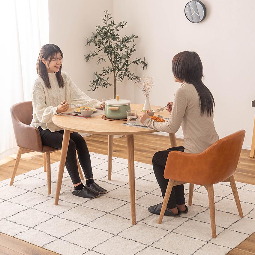 ダイニングチェア 椅子 おしゃれ 東谷 カラメリ チェア KRM-010 ブルー ブラウン キャメル ダークブラウン グレー : krm-010 : LIFE LUCK ヤフー店 - 通販 ...