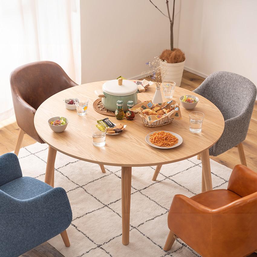 ダイニングチェア 椅子 おしゃれ 東谷 カラメリ チェア KRM-010 ブルー ブラウン キャメル ダークブラウン グレー : krm-010 : LIFE LUCK ヤフー店 - 通販 ...