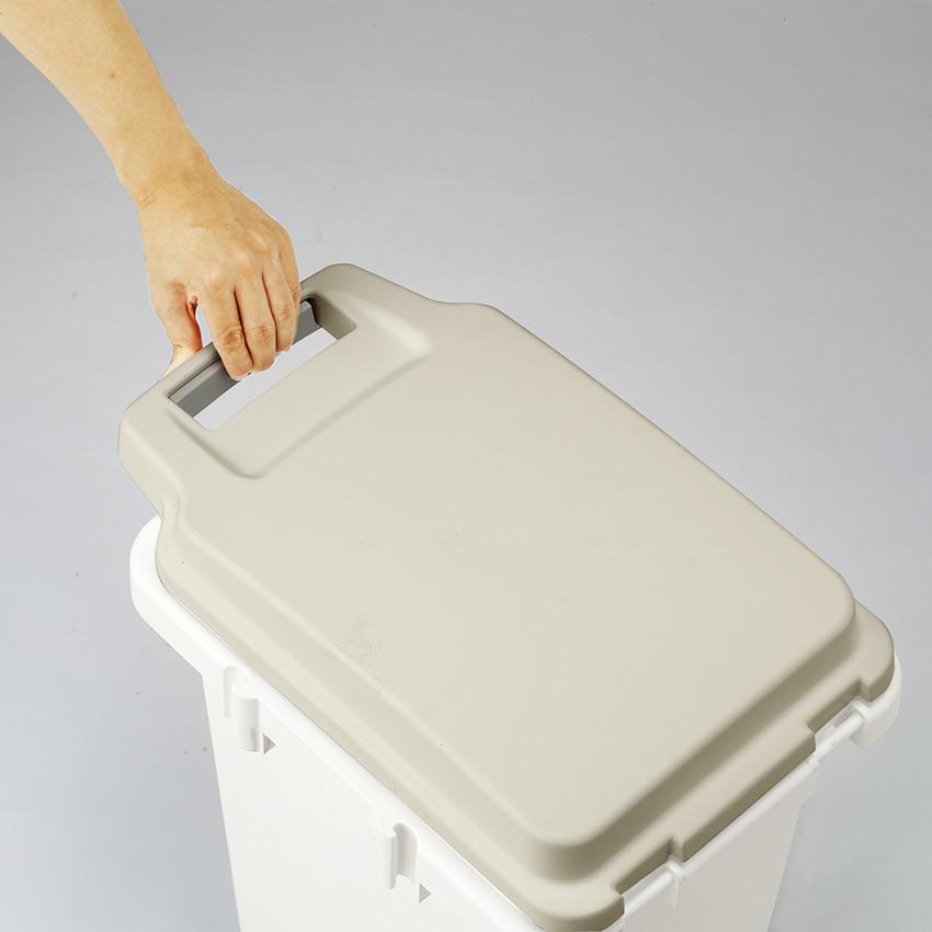 ゴミ箱 45リットル 蓋付きゴミ箱 ワンハンドパッキンペール 45JS 45L : LIFE LUCK ヤフー店 - 通販 - Yahoo!ショッピング