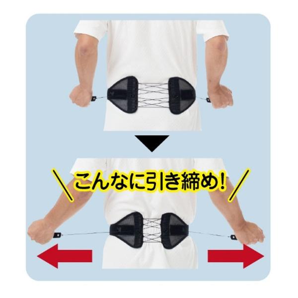 腰痛 ベルト 薄型 腰 サポーター 引くだけ 固定 安定 調節 引っ張る 締める 骨盤 薄い メッシュ ムレない メンズ レディース 男女兼用 : lifeone Yahoo!店 - 通販 ...