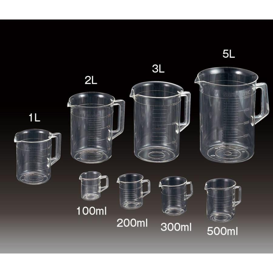 サンプラテック TPX手付ビーカー 3L 01057 1個 : 生活計量(ライフスケール) - 通販 - Yahoo!ショッピング