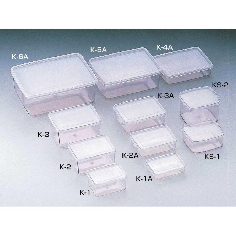 サンプラテック シール容器（角型） K-3（6個入） 02252 1組（6個） : 生活計量(ライフスケール) - 通販 - Yahoo!ショッピング
