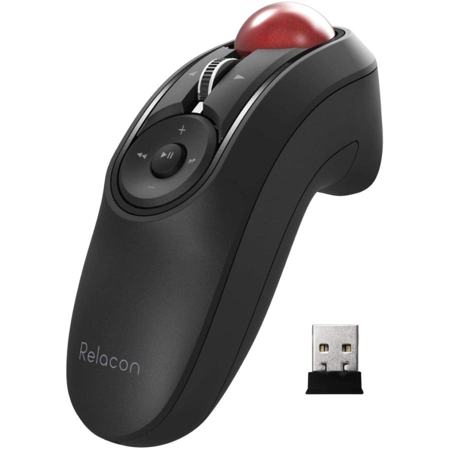 ELECOM エレコム トラックボールマウス 無線 10ボタン ハンディタイプ 静音 M-RT1DRBK : ライフスタイルYahoo!店 - 通販 - Yahoo!ショッピング