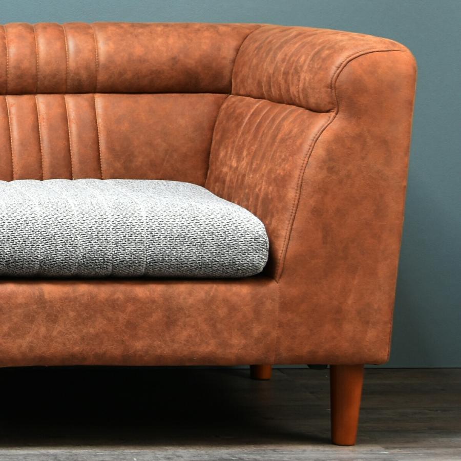 ソファー 2人掛け 向かって右肘 肘置き付き ロータイプソファ 2人用 二人掛け カップル 組み合わせソファ ロータイプ 脚付き 簡単組立 MOOT :azu-sof-0025:ライフスタイル ...