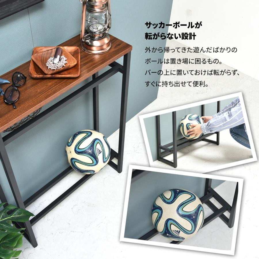 コンソールテーブル スリム 玄関収納 北欧 おしゃれ コンソールデスク 飾り棚 シンプル 白 黒 アンティーク エントランス ナチュラル サイドテーブル マスク置き :pro-tbl-0077 ...