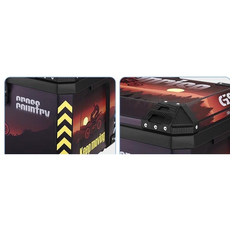 70Lペダルバイクトランク大容量uhr150スズキuy125汎用九号電動車リヤボックス : LifeWellStore - 通販 - Yahoo!ショッピング