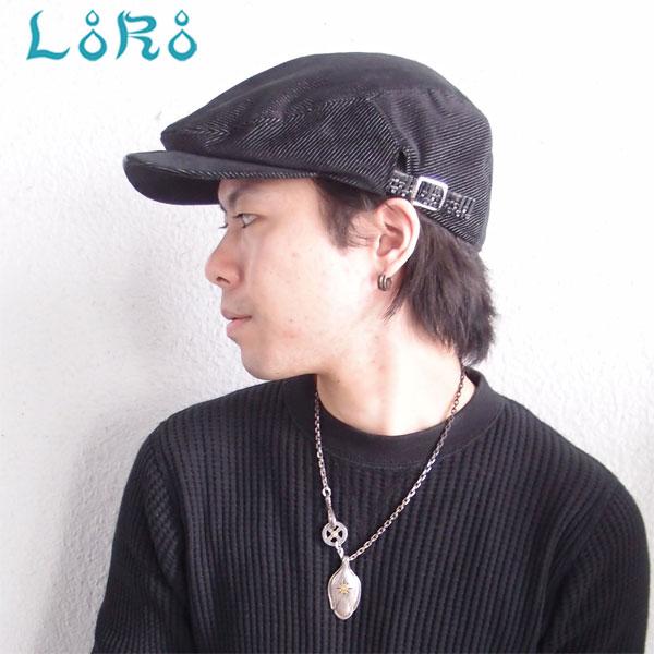 帽子 ハンチング メンズ レディース 秋冬 LoRo ローロ コーデュロイハンチング フリーサイズ ブラック コットン : LIFUSe - 通販 - Yahoo!ショッピング