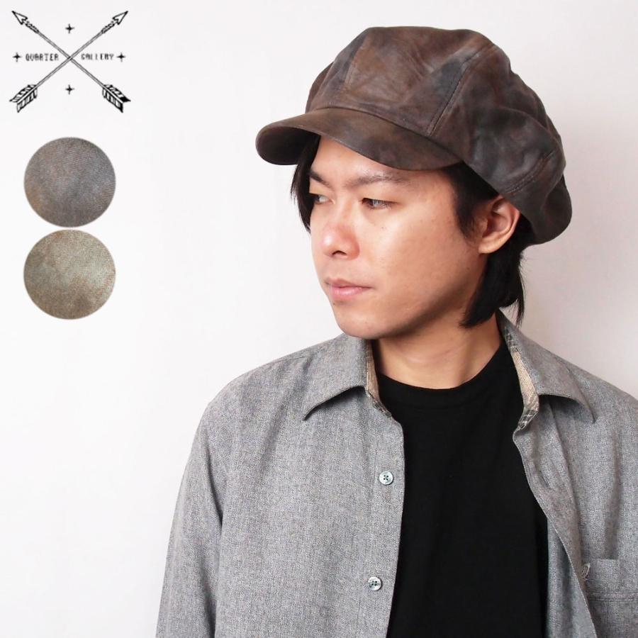 QUARTER GALLERY（クォーターギャラリー） 帽子 キャスケット メンズ レディース 綿 ラストカラーキャスケット RQG-647 ...