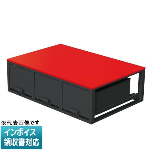 [法人限定] SCT-F09 JEFCOM ジェフコム バンキャビネット 3列引き出し DENSAN デンサン [ SCTF09 ...