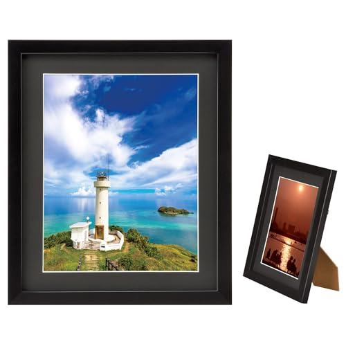 ハクバ HAKUBA 額縁 MM-01 6切 木製 スタンド付 ブラック FWMM01-BK6 : HIKARIショップ - 通販 - Yahoo!ショッピング