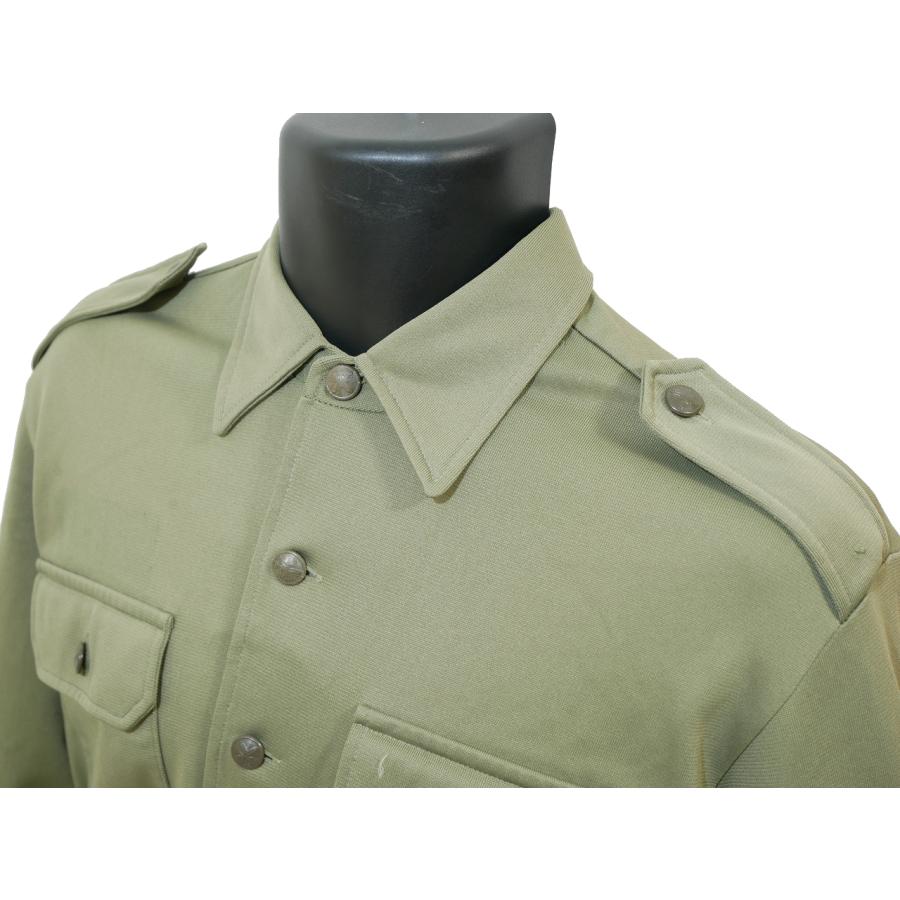 MILITARY（ミリタリー） チェコスロバキア軍 VZ63 ロングスリーブシャツ クロスソードボタン 中古良 : ミリタリーよろず屋ライト ...