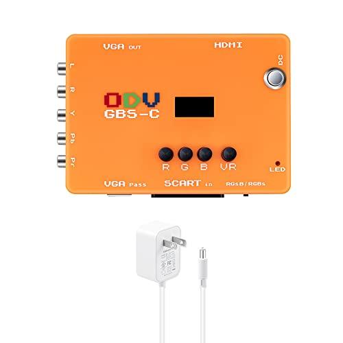 Mcbazel ODV-GBS-C オリジナル ドローイング ビデオー GBS-C アダプター GBS control rgbs/ypbpr/rgbhv/Scart からVGA/HDMI 変換 ...