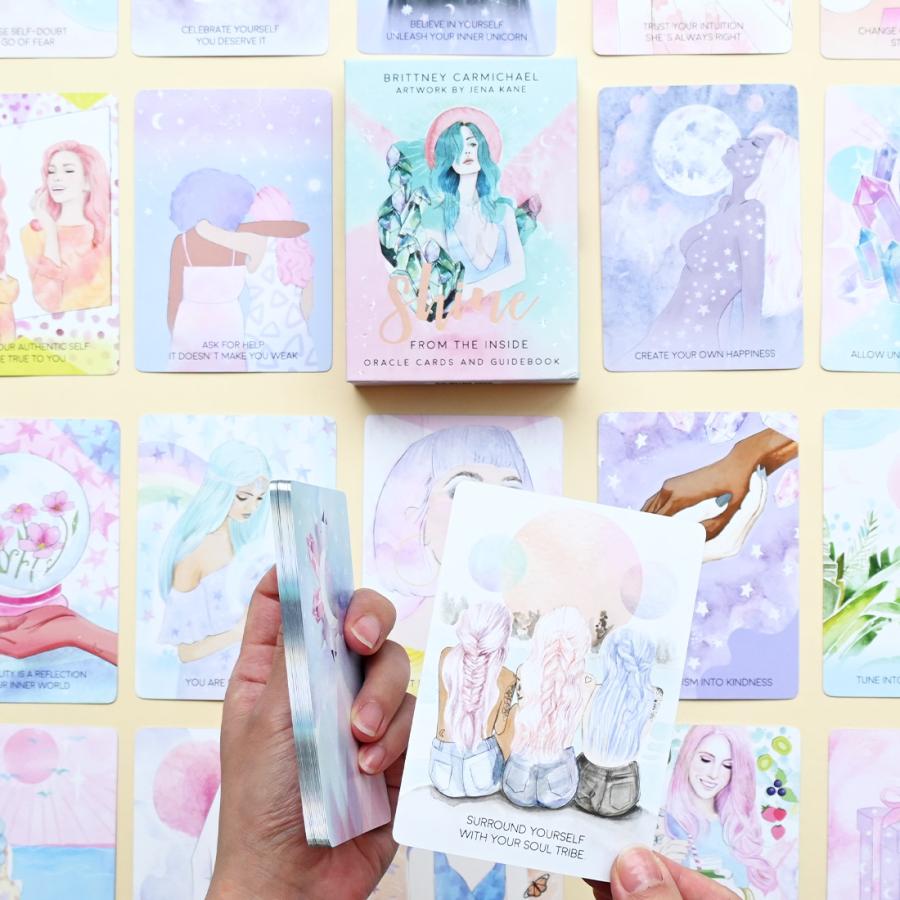 シャイン フロム ザ インサイド オラクル （ 海外版オラクルカード Shine from The Inside Oracle ） : ライト ...