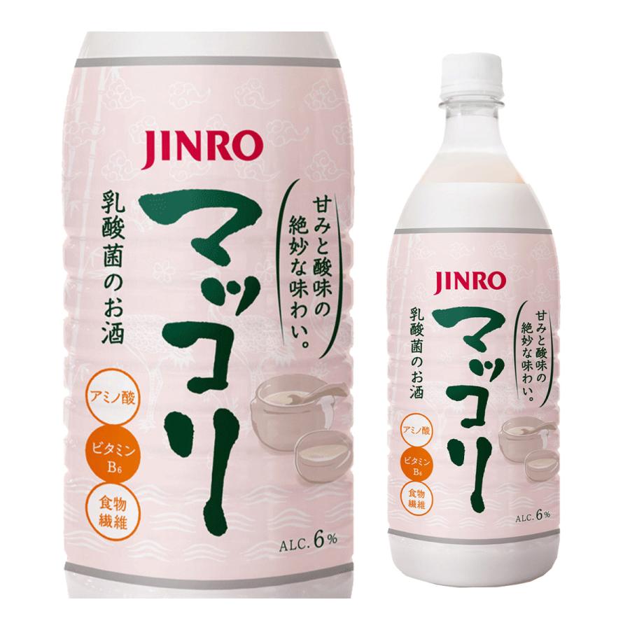 JINRO マッコリ 1L ペット 6度 まっこり 韓国 韓国酒 ジンロ : リカマンYahoo!店 - 通販 - Yahoo!ショッピング