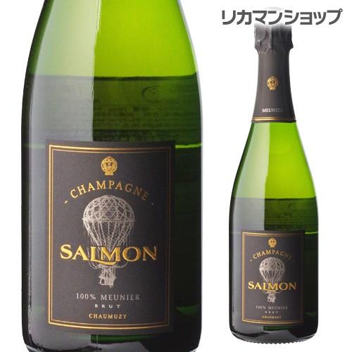 サルモン 100% ムニエ ブリュット NV 750m フランス シャンパーニュ ヴァレ ド ラ マルヌ : リカマンYahoo!店 - 通販 - Yahoo!ショッピング