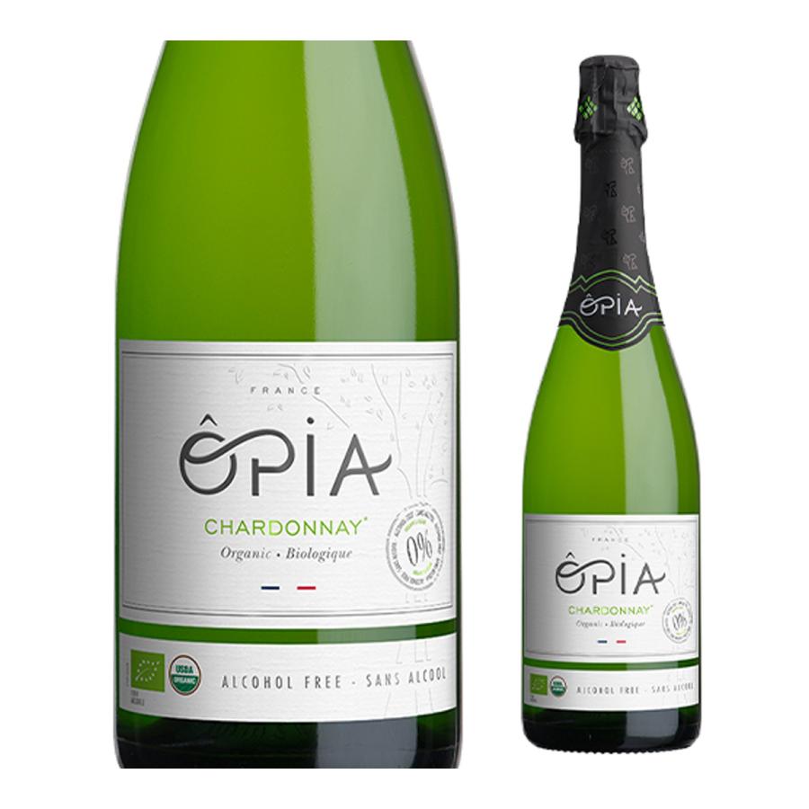 OPIA ノンアルコールワイン オピア シャルドネ スパークリング オーガニック ノンアルコール NV 白泡 辛口 750ml 長S : リカマンYahoo!店 - 通販 - Yahoo!ショッピング
