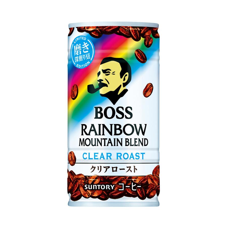 サントリー ボス テンブレンドクリアロースト 185g 5＋1本×5セット 合計30本 1ケース BOSS 缶 コーヒー 珈琲 長S : 918005-5 : リカマンYahoo!店 - 通販 ...