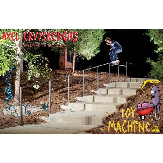 Supreme 【TOY MACHINE】8.5 ED TEMPLETON ART BOARD SKATEBOARD DECKトイマシーン ...