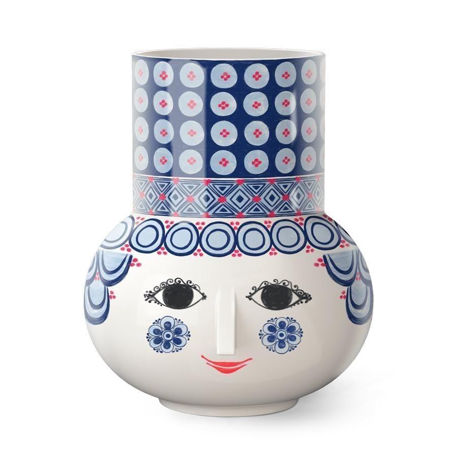 Olga オルガ フラワーベース H20cm ブルー BJORN WIINBLAD ビヨン・ヴィンブラッド : 北欧雑貨のLiLiCoCo Yahoo!店 - 通販 - Yahoo!ショッピング