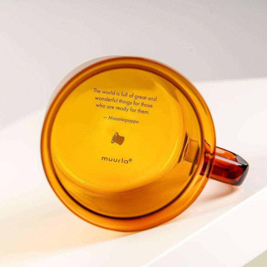 ガラスマグ ムーミンパパ / アンバー Muurla ムールラ Moomin ムーミン : 北欧雑貨のLiLiCoCo Yahoo!店 - 通販 - Yahoo!ショッピング