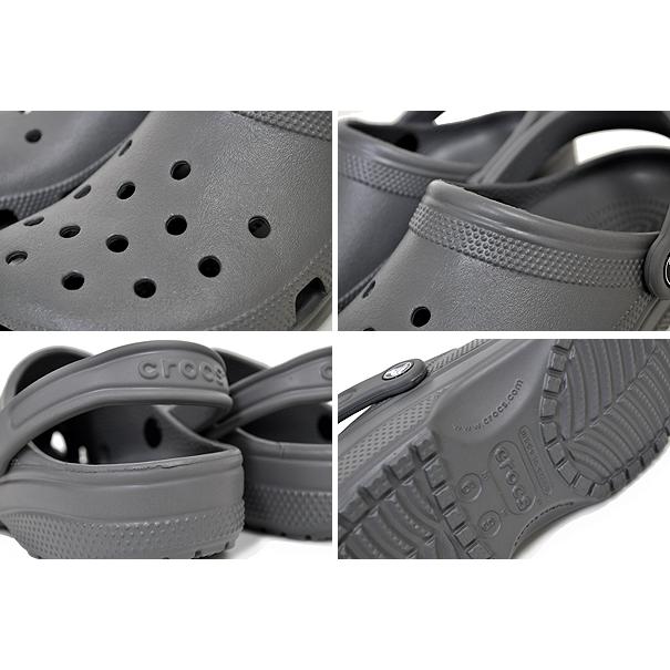 crocs CLASSIC CLOG SLATE GREY 10001-0da クロックス クラシック クロッグ スレートグレー ミュール ...
