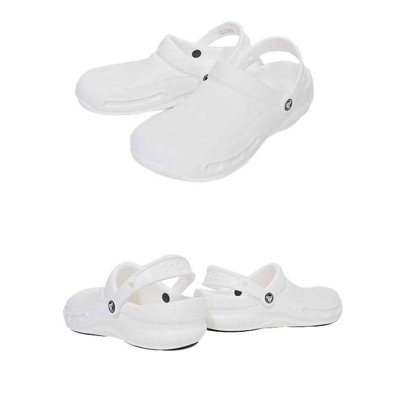 crocs BISTRO WHITE 10075-100 クロックス ビストロ ホワイト コック ドクター ナース ワークシューズ サンダル ...