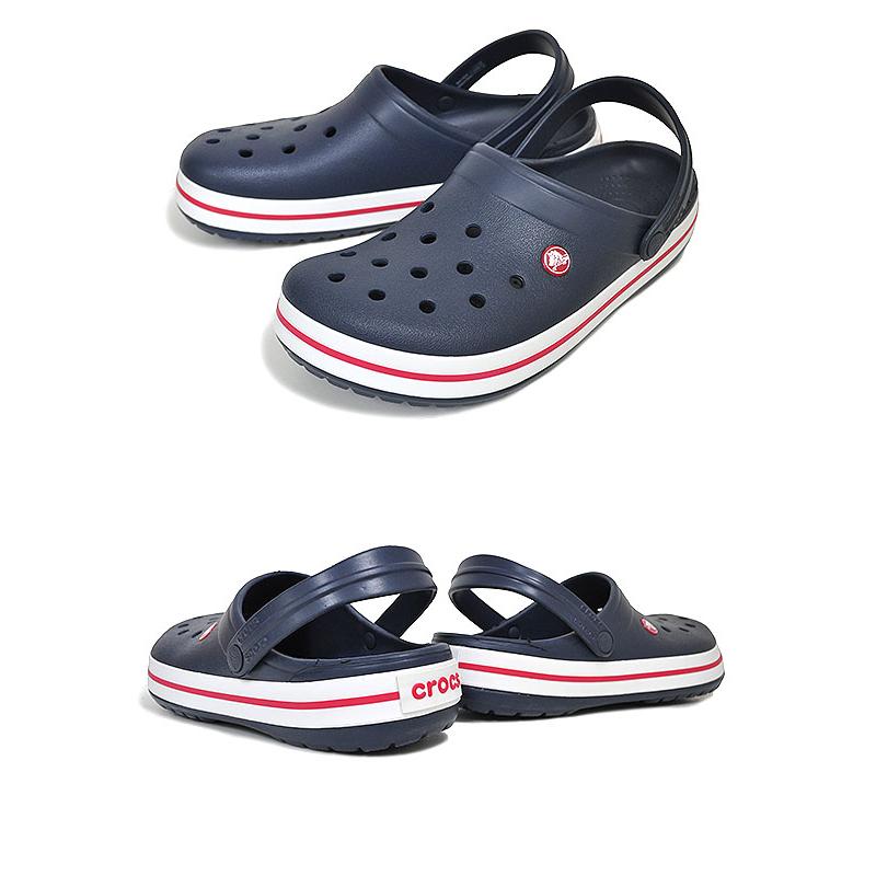crocs（クロックス） crocs CROCBAND NAVY 11016-410 クロックバンド クロッグ ネイビー サンダル スライド ...