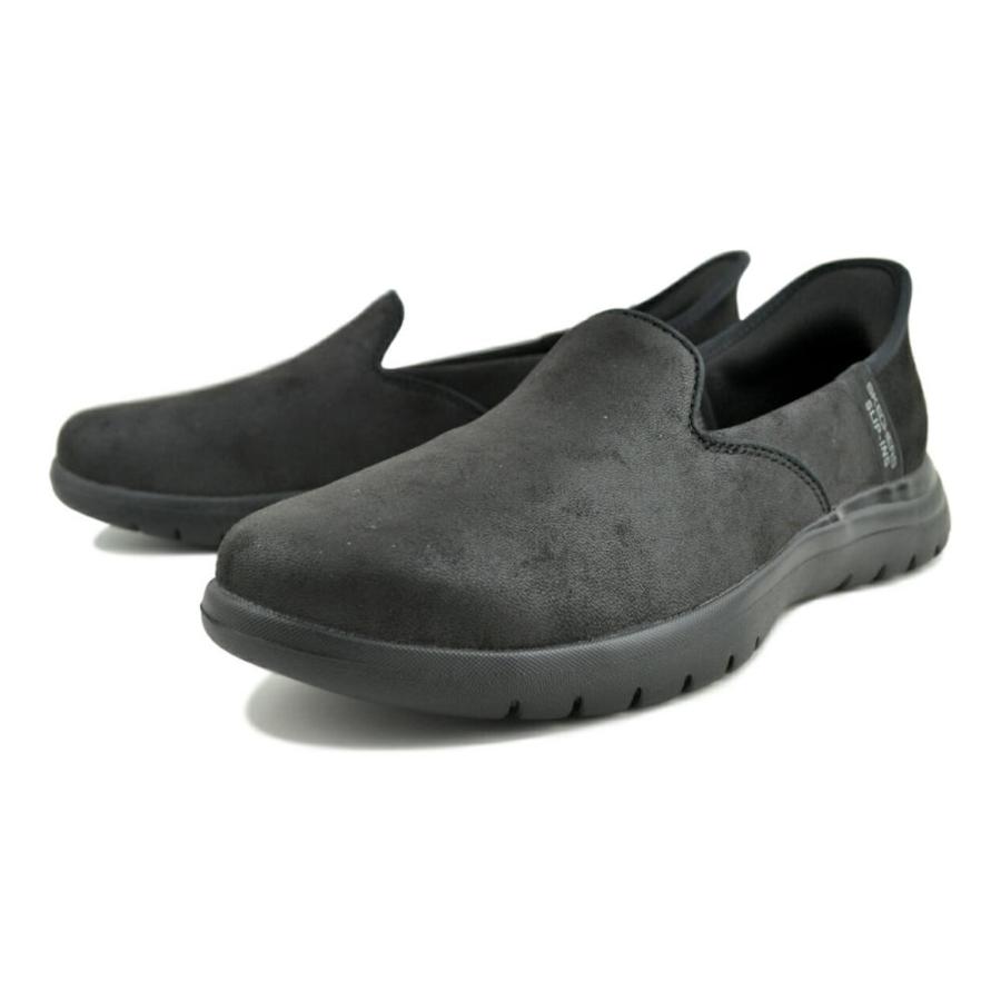 SKECHERS（スケッチャーズ） SKECHERS ON-THE-GO FLEX CAPTIVATING SLIP-INS BLACK ...