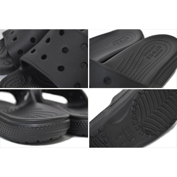 crocs（クロックス） crocs CLASSIC CROCS SLIDE BLACK 206121-001 クラシック スライド ブラック ...