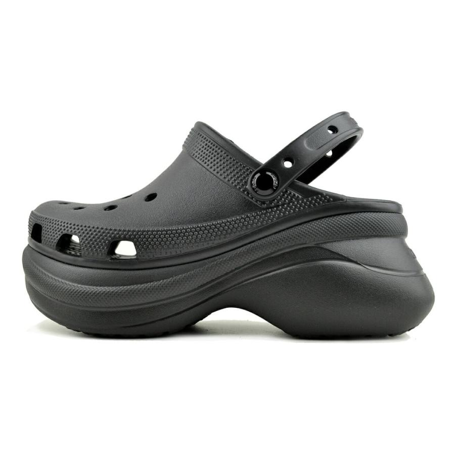 crocs CLASSIC BAE CLOG BLACK 206302-001 クロックス クラシック ベイ クロッグ ブラック 厚底 ...