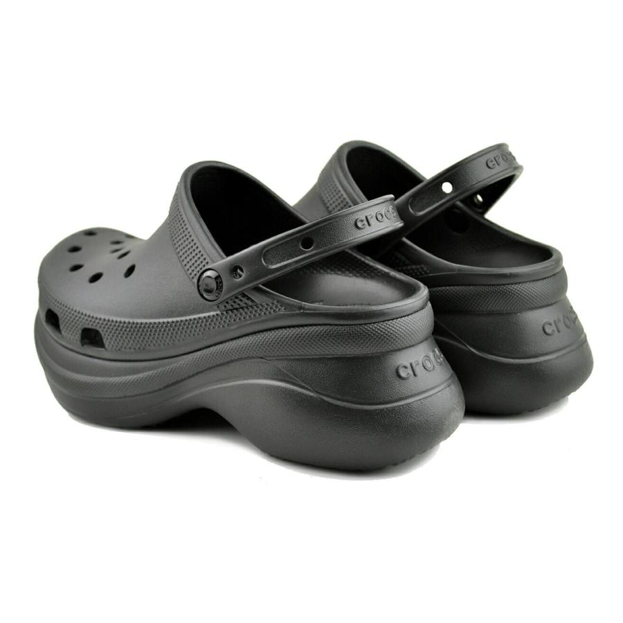 crocs CLASSIC BAE CLOG BLACK 206302-001 クロックス クラシック ベイ クロッグ ブラック 厚底 ...