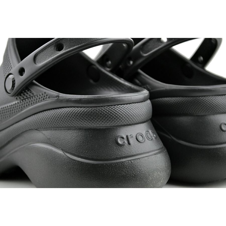 crocs CLASSIC BAE CLOG BLACK 206302-001 クロックス クラシック ベイ クロッグ ブラック 厚底 ...