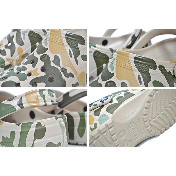 crocs（クロックス） crocs CLASSIC PRINTED CAMO CLOG CHAI/TAN 206454-2y6 クラシック ...