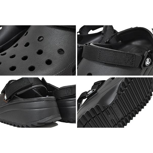 crocs CLASSIC HIKER CLOG BLACK/NOIR 206772-060 クロックス クラシック ハイカー クロッグ ...