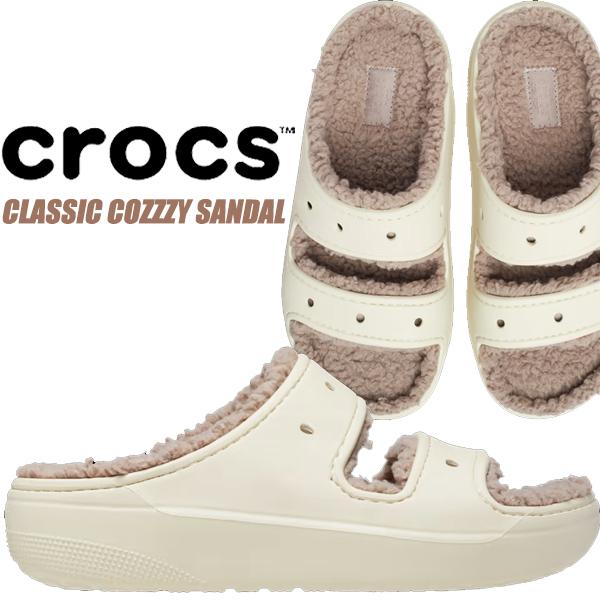 crocs（クロックス） crocs CLASSIC COZZZY SANDA LBONE/MUSHROOM 207446-2yc クラシック ...
