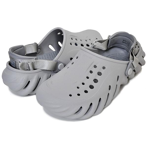 crocs（クロックス） crocs ECHO CLOG ATMOSPHERE 207937-1ft エコー クロッグ アトモスフィア グレー ...