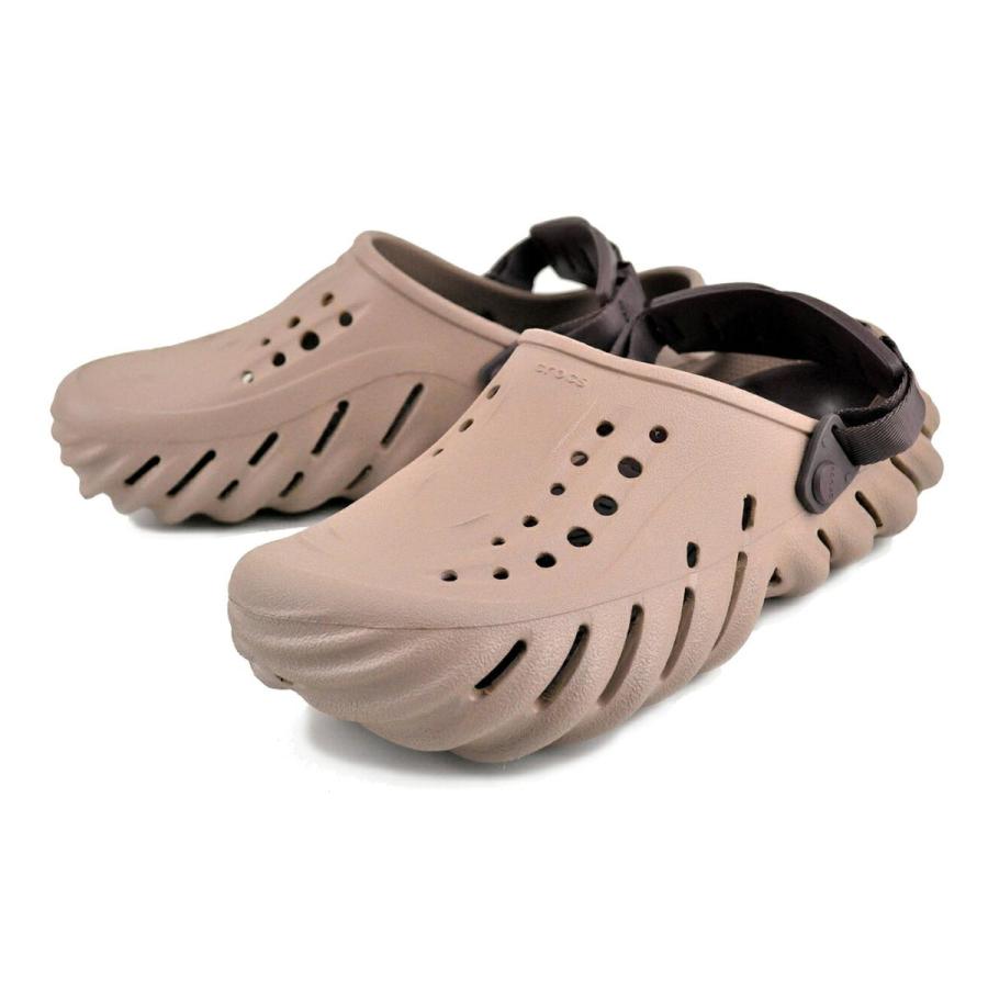 crocs ECHO CLOG LATTE 207937-2q9 クロックス エコー クロッグ ラテ : LIMITED EDT - 通販 ...