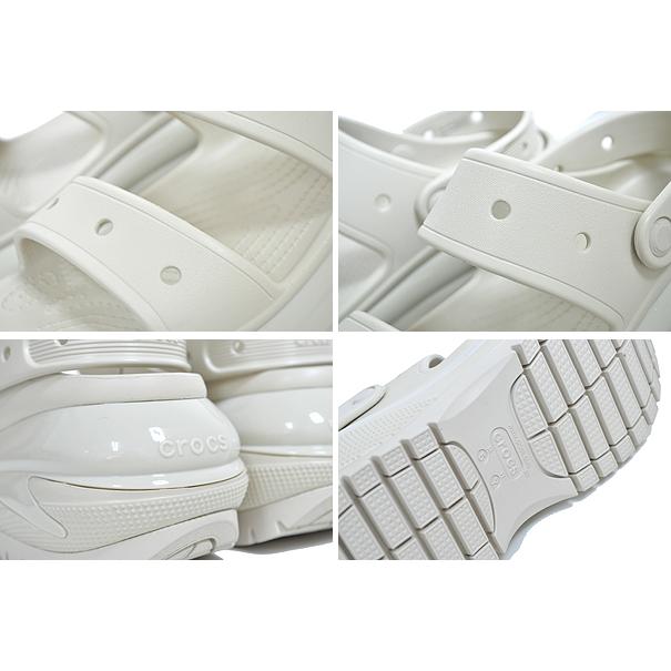 crocs CLASSIC MEGA CRUSH SANDAL BONE 207989-2y2 クロックス クラシック メガクラッシュ ...