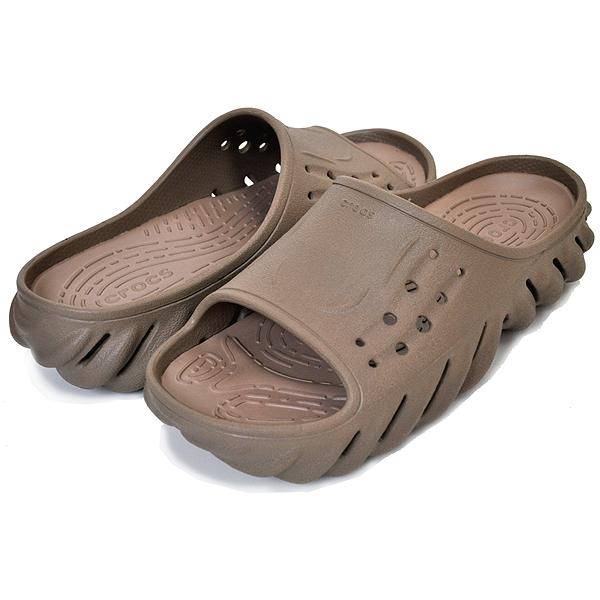 crocs（クロックス） crocs ECHO SLIDE TUMBLEWEED AMARANTE 208170-2g9 エコー スライド ...