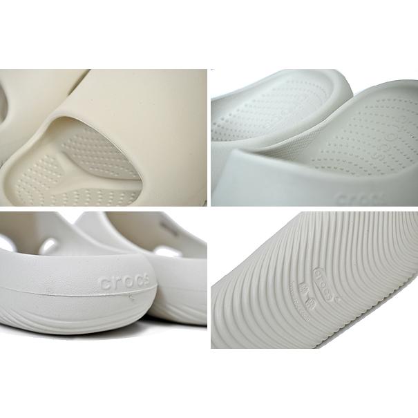 crocs（クロックス） crocs MELLOW SLIDE BONE 208392-2y2 メロウ リカバリー スライド ボーン サンダル ...