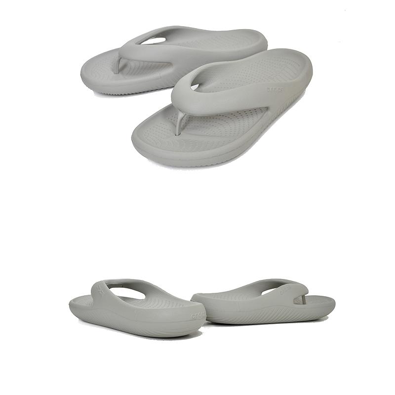 crocs MELLOW RECOVERY FLIP ELEPHANT 208437-1lm クロックス メロウ リカバリー フリップ ...