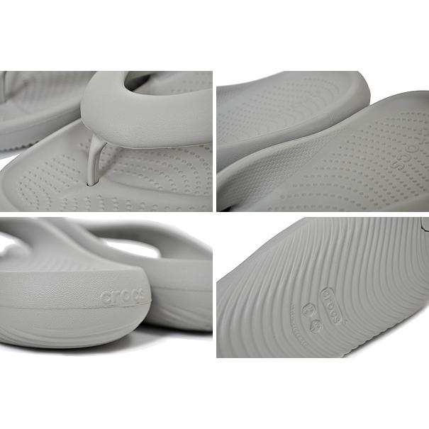 crocs（クロックス） crocs MELLOW RECOVERY FLIP ELEPHANT 208437-1lm メロウ リカバリー ...