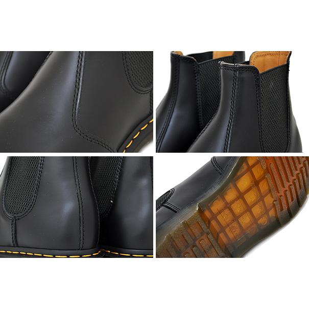 Dr.Martens 2976 YS CHELSEA BOOT SMOOTH BLACK 22227001 Yellow Stitch ドクターマーチン イエローステッチ チェルシーブーツ ...