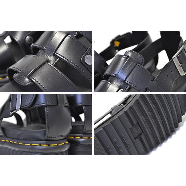 Dr.Martens TERRY STRAP SANDAL BLACK ZEBRILUS BRANDO 23521001 ZIGGY SOLE ...