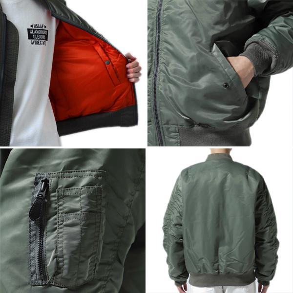 AVIREX MA-1 COMMERCIAL FLIGHT JACKET 6102170 アヴィレックス コマーシャル ジャケット 2色 フライトジャケット リバーシブル 7830952005 ...